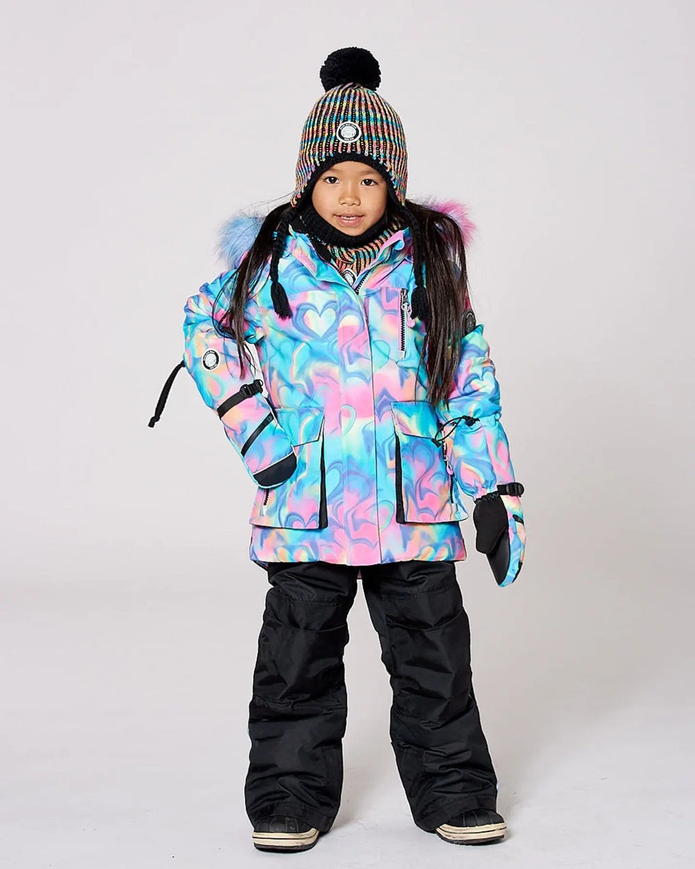 Deux par Deux Two-Piece Snowsuit Multicolor/Black, Girls — Shop Now – Jenni Kidz